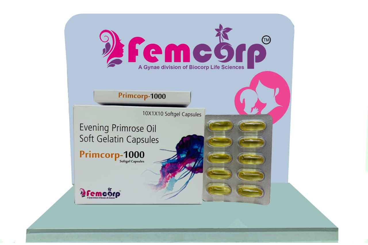 Evening Primrose Oil Soft Gelatin Capsules Manufacturer, Supplier, and ...