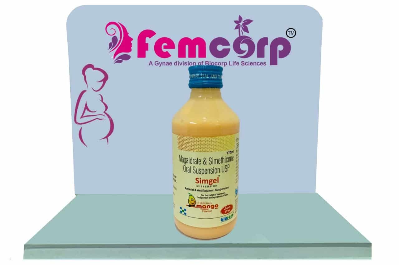 Magaldrate 400mg, Simethicone 20mg Oral Suspension
